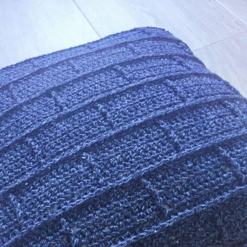 Building Blocks Pillow: Free Crochet Pattern - Made with a Twist