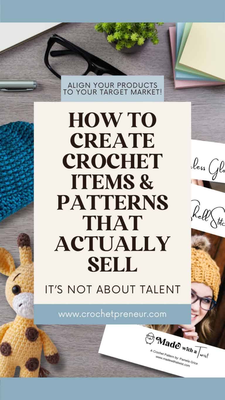 How to Create Crochet Items & Patterns That Actually Sell
